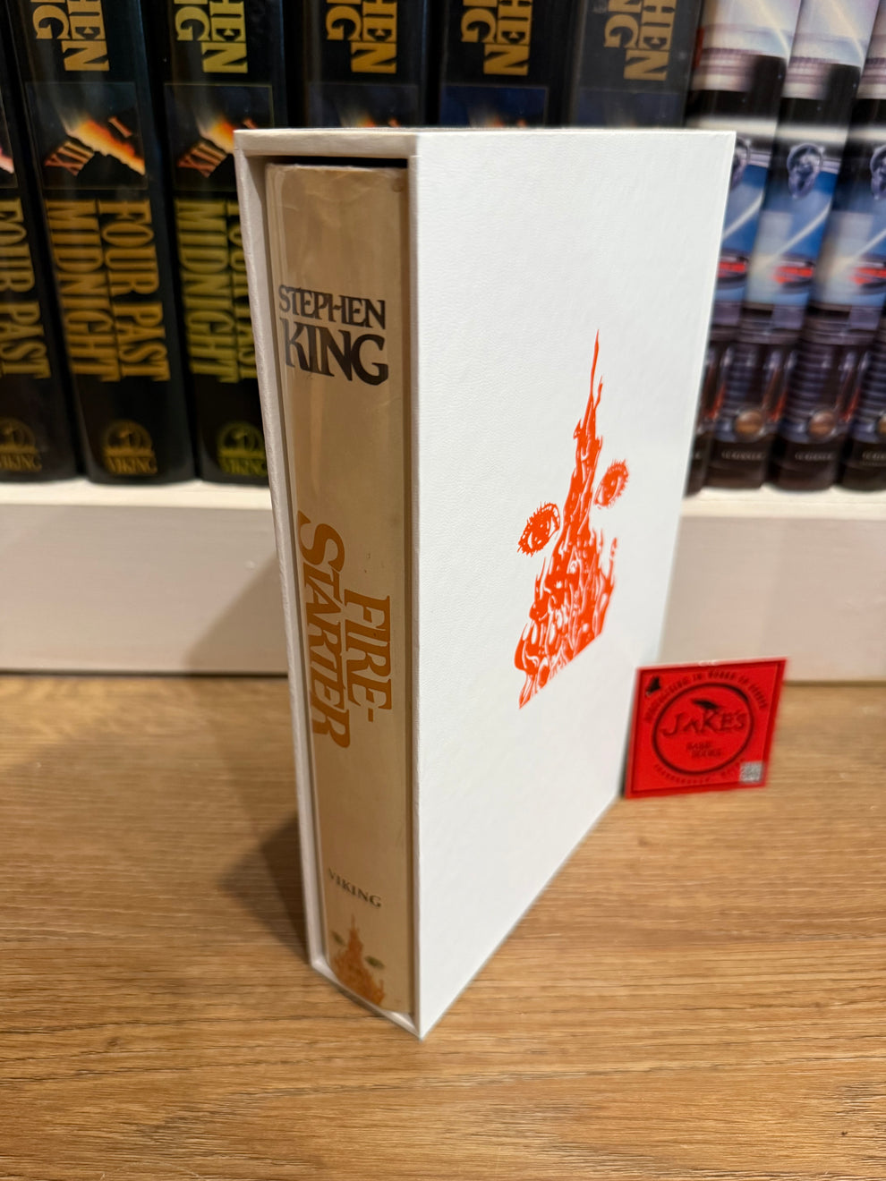 Stephen King, Firestarter, First Edition, Viking Publishing – Jake's ...
