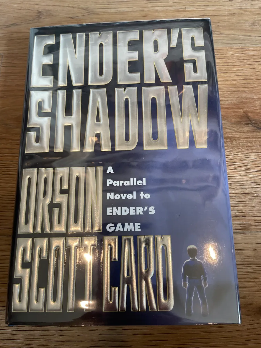 Ender's Shadow, First Edition, SIGNED by Orson Scott Card – Jake's Rare ...