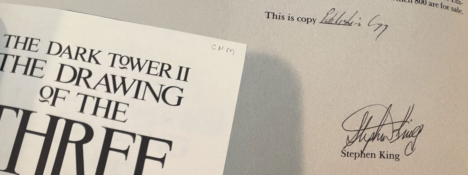 Signature Authentication – Jake's Rare Books